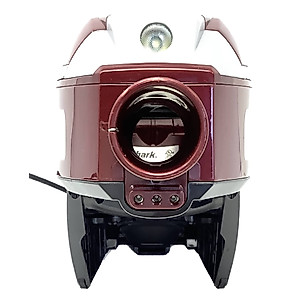 Shark ' Ninja Body Motor Head Assembly for ZS350 ZS351 ZS352 HV345 Also Fits HV320 HV321 HV322 HV324 HV325 Rocket Vacuum, Red, Clear and Black