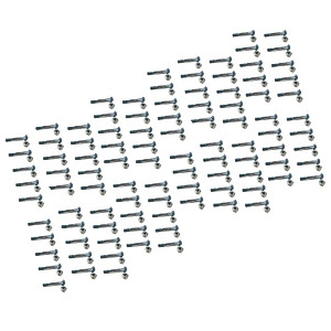 The ROP Shop | Pack of 100 - Shear Pin Bolt & Nut for Ariens Snowblower ST520E, ST5520, ST5520E