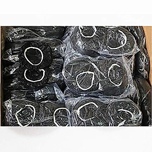 100 Pack Black Stretchable Headphone Ear Covers Sanitary Non-Woven Headset Covers Hygiene Ear Pads Cushions for Earmuff-Style Gaming Headphone/VR Headset/Most Large-Size Headphones 11cm