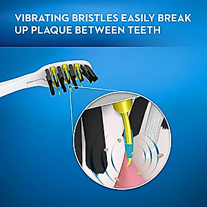 Oral-B Pulsar Battery Toothbrush With Charcoal Infused Bristles, Soft