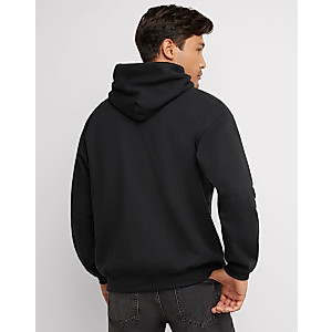 Hanes mens Ultimate Cotton Heavyweight Pullover Hoodie athletic sweatshirts, Navy, Large US