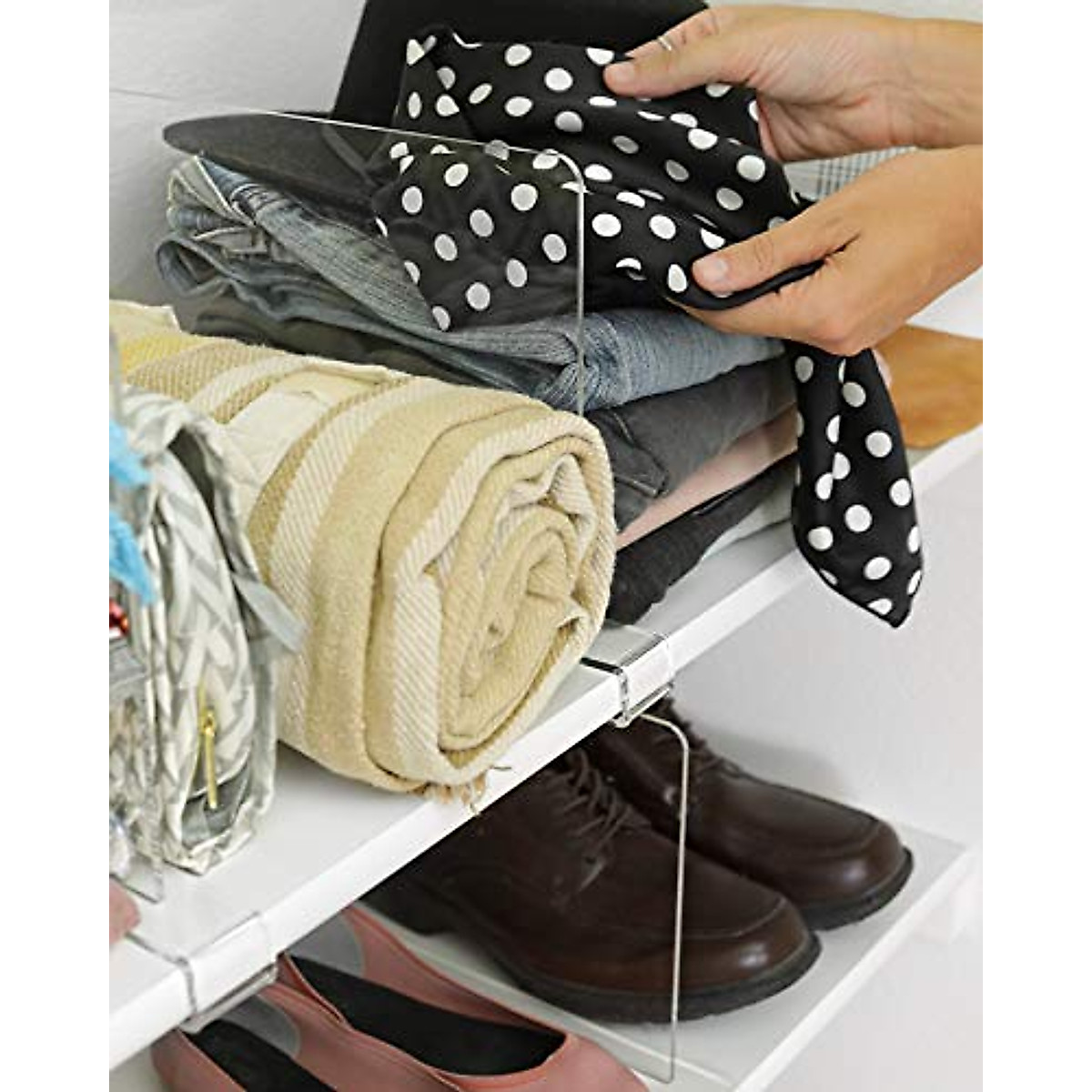 Clear Acrylic Shelf Divider (4)