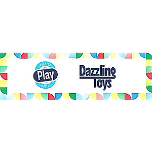 Dazzling Toys Plastic Fake Teeth - Pack of 12 Jumping Walking Chattering Wind Up Toys for Kids, Mini Amusement Toy for Gift, Goody Bag & Stocking Stuffer, Silly Prank Stuff, Halloween Party Favors