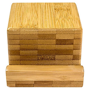 Record-Happy Vinyl Record Holder Stand – Single Album LP Display Perfect to show your Now Playing 12 inch, 7inch Records or CD’s Eco-friendly Bamboo will tastefully exhibit your collection