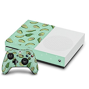 Head Case Designs Officially Licensed Andrea Lauren Design Avocado Art Mix Vinyl Sticker Gaming Skin Decal Cover Compatible With Xbox One S Console and Controller Bundle