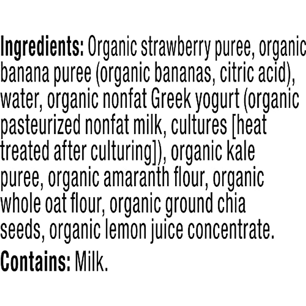 Plum Organics Mighty Food Group Blend Organic Baby Food Meals [12+ Months] Strawberry, Banana, Greek Yogurt, Kale, Amaranth & Oat 4 Ounce Pouch (Pack Of 6) Packaging May Vary
