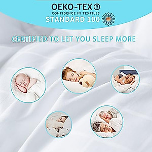 Extra Thick Mattress Topper Twin Size 3 Inches Highly Breathable Cooling Mattress Pad Cover. 100% Cotton Pillow Top Quilted Mattress Protect Bed Mattress Topper.Soft Down Alternative Fill (39x75 '')