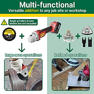 Converter Oscillating Tool Adapter Kit, Scimaker 5/8" M10 M14 Multifunction Oscillating Saw Blades Set for Grinding, Trimming and Removal