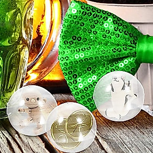 ABOOFAN Vending Machines 20pcs Gumball Vending Machine Capsules Bulk Small Round Capsules Clear Containers for, Party Favor Prize, Themed Party Favors 80mm Claw Machine Balls