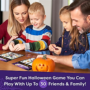 Halloween Games For Kids Party - Halloween Bingo - Fun Game For Up To 30 Players - Halloween Kids Crafts - Halloween Crafts - Halloween Party Games For Kids - Halloween Game - Halloween Kids Games