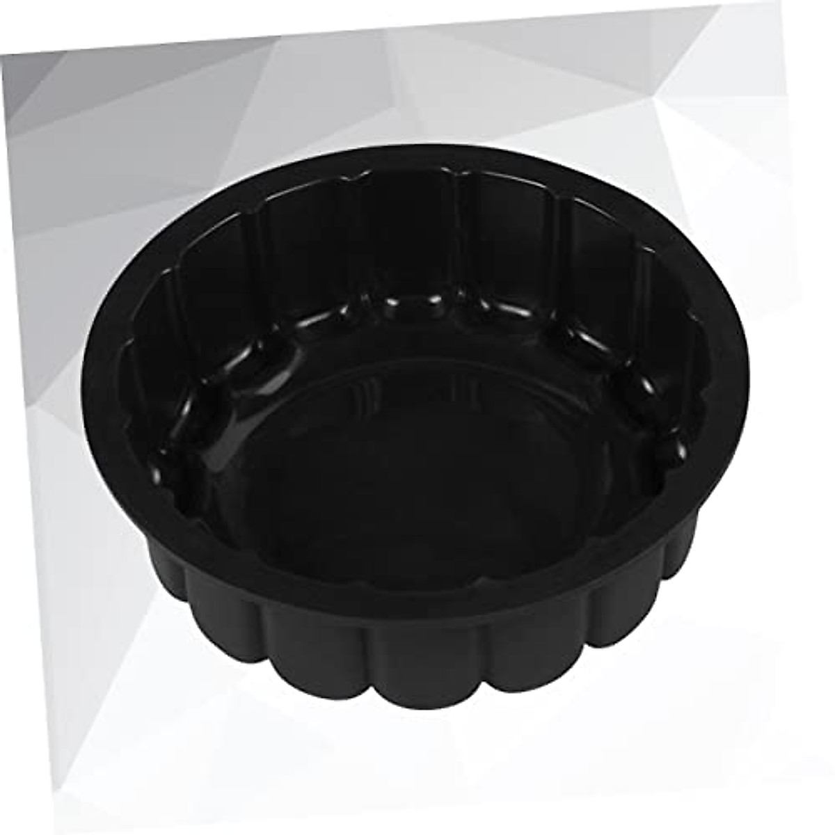 UPKOCH 3pcs Roasting Pans for Ovens Round Silicone Molds Egg Cake Mold Silicone Bread Loaf Pan Flower Pattern Cake Mold Baking Tray Flower Pattern Baking Mold Mousse Cake Bakeware Dessert