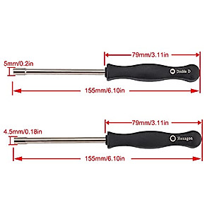 Savior 8pcs Carburetor Adjustment Tool Carb Screwdriver kit for Poulan Echo Husqvarna Carftsman Homelite Common 2 Cycle Small Carb Engine