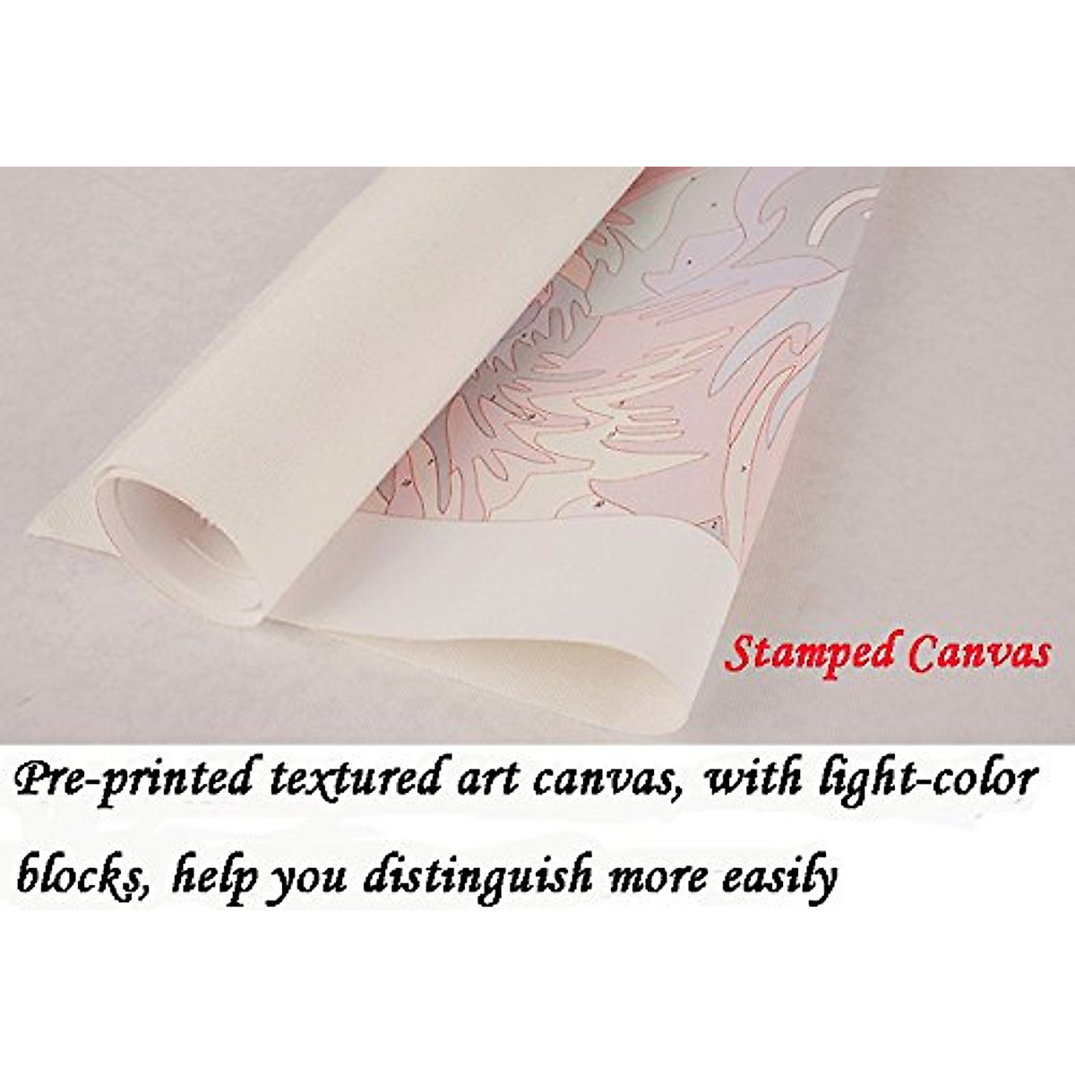 Wowdecor Paint by Numbers Kits for Adults Kids, DIY Number Painting - Starry Night by Van Gogh Beautiful Sky 40 x 50 cm Stamped Canvas (No Frame)