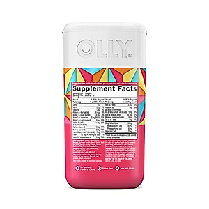 OLLY Ultra Strength Prenatal Multivitamin Softgels, Supports Healthy Growth, Brain Development, Iron, Folic Acid, DHA, Vitamins C, E, 30 Day Supply-60 Count (Packaging May Vary)