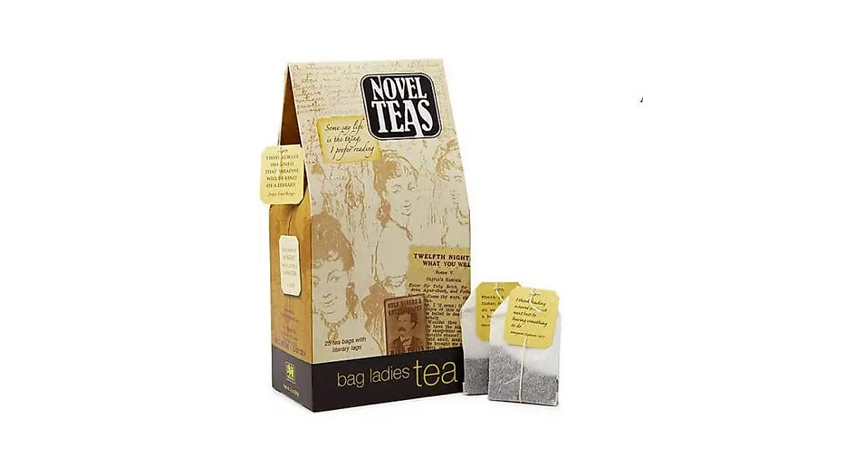 Novel Teas: Gift for Book Lovers with Literary Quotes