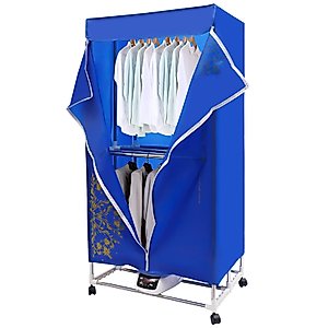 Clothes Dryer,Travel Dryer Machine,Electric Clothes Dryer W/Temperature Controller,Portable Folding Dryer for Home Bedroom Bathroom