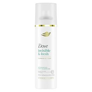Dove Advanced Dry Shampoo Invisible & Fresh Refresh & Revive Hair Without Water Revitalize Hair Without Residue & No White Cast 5 fl oz