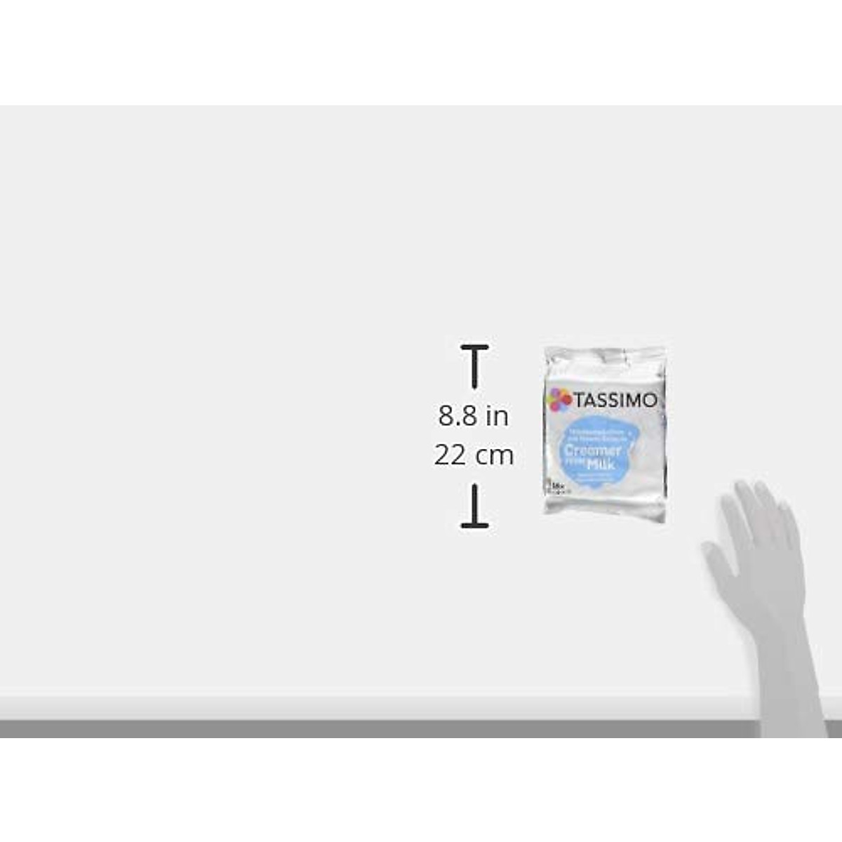 Tassimo Milk Creamer, Pack of 2, 2 x 16 T-Discs (32 T-disc)