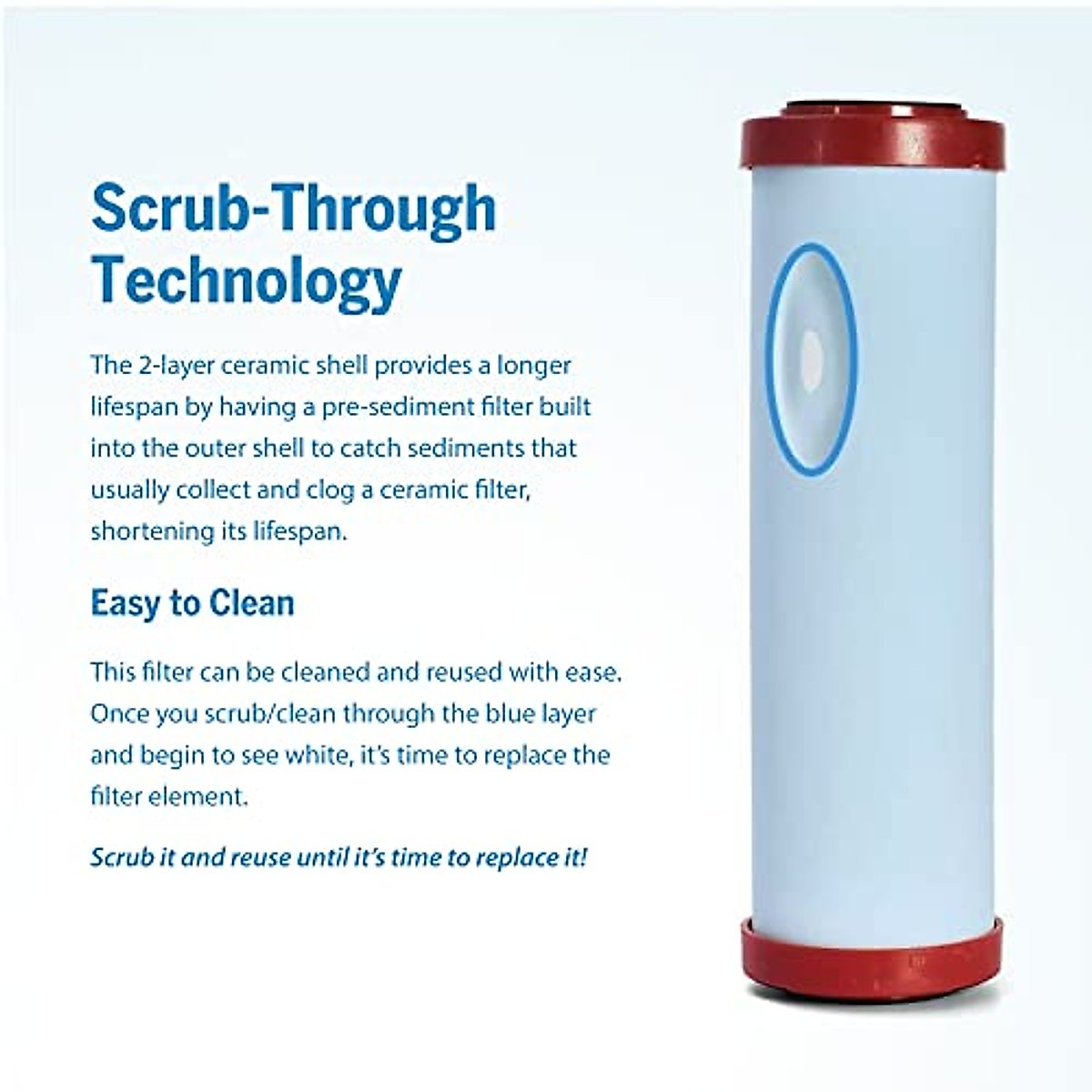 ProOne Coldstream Countertop Water Filter System, Includes Dedicated Faucet
