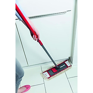 Vileda WashMat Combi 1475 – with Telescopic Handle – Loop structure for powerful Damp Cleaning – Especially Suitable For Tiles and Stone Floors