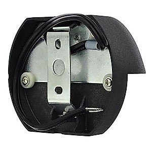 LEDwholesalers Low Voltage Outdoor Landscape Cast Aluminum LED Deck Light 12V AC/DC 2W (6-Pack), 3754WWx6