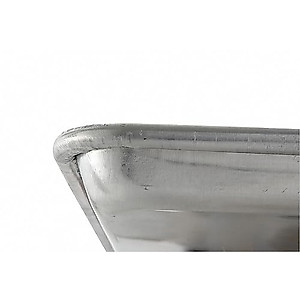 Winco Commercial-Grade Aluminum Sheet Pan, 18 Gauge, 2/3 Size / 16" x 22"