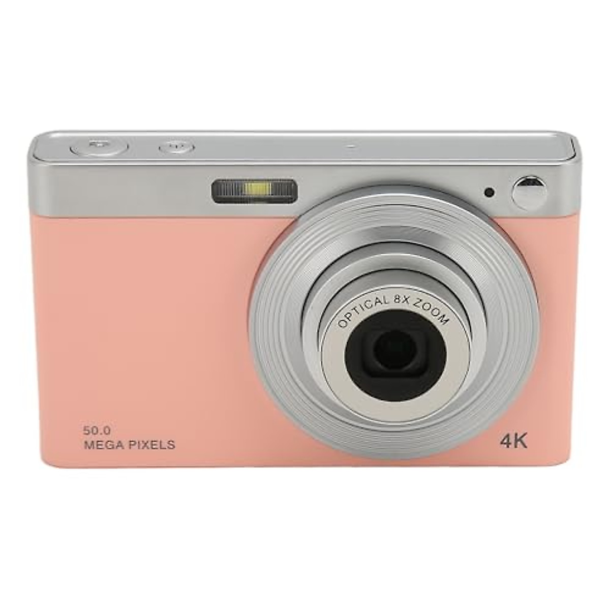 Digital Camera, 16X Zoom 2.88 Inch IPS 4K Video Output Digital Zoom Camera for Travel (Pink)