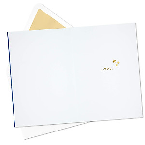 Hallmark Signature Love Card, Anniversary Card, Romantic Birthday Card, Sweetest Day Card (Wish on a Star)