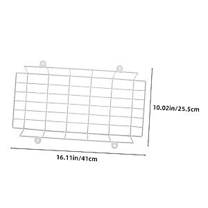 Outanaya 2pcs School Evacuation Sign Exit Sign Light Protective Guard Exit Sign Light Covers Exit Sign Wall Covers Emergency Light Damage Stopper Emergency Light Wire Guard White Iron