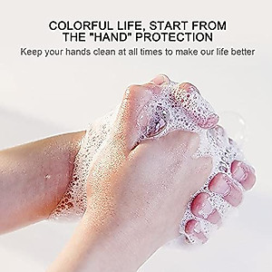 Portable Soap Sheets for Hand Washing, Disposable Water Soluble Hand Washing Bath Scented Paper Soap Foaming Paper Soap Mini Portable Travel Soap for Outdoor, Camping Hiking, 50 Pieces