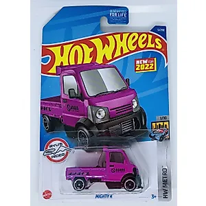 Hot Wheels 2022 - Mighty K - HW Metro 1/10 - Pink - Mint/NrMint - Ships Bubble Wrapped in a Box