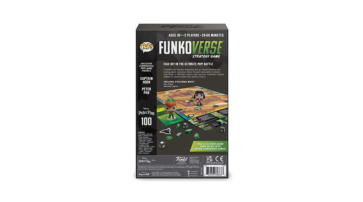 Funkoverse: Peter Pan 2-Pack - Exciting Funko Game