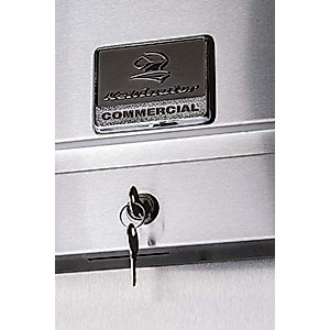 Kelvinator KCHRI27R1DRE 26 3/4" One Section Reach in Refrigerator, Silver