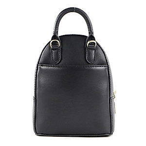 DKNY Miranda Backpack Crossbody Black/Gold One Size