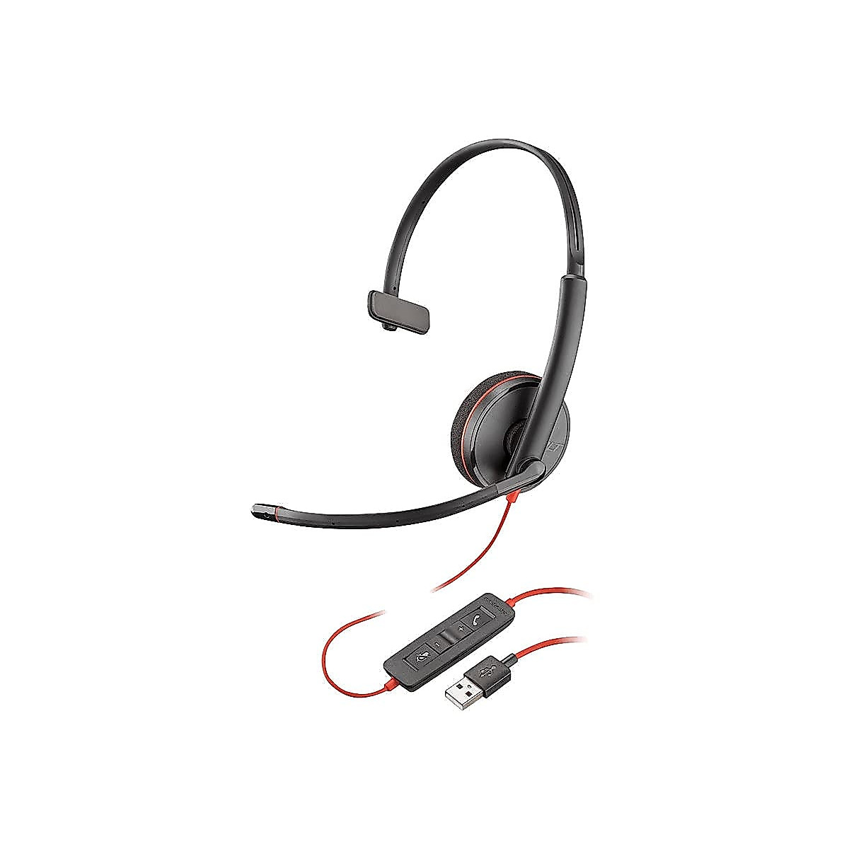 Plantronics Blackwire C3210 USB-A Black