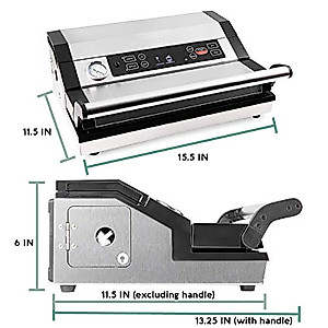 Avid Armor - Vacuum Sealer Machine A420, Vacuum Food Sealer for Foods, Meat Sealers Vacuum Packing Machine, Compact Vacuum Sealers with 12-Inch Vaccum Sealer Bar