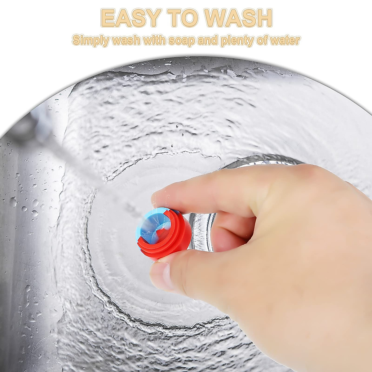 Silicone Wax Containers Non-Stick Silicone Wax Containers Multi Use Storage Jars Oil Concentrate Bottles (100 Pieces,2 ml)