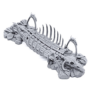 EnderToys Bone Bridge by Printable Scenery, 3D Printed Tabletop RPG Scenery and Wargame Terrain 28mm Miniatures