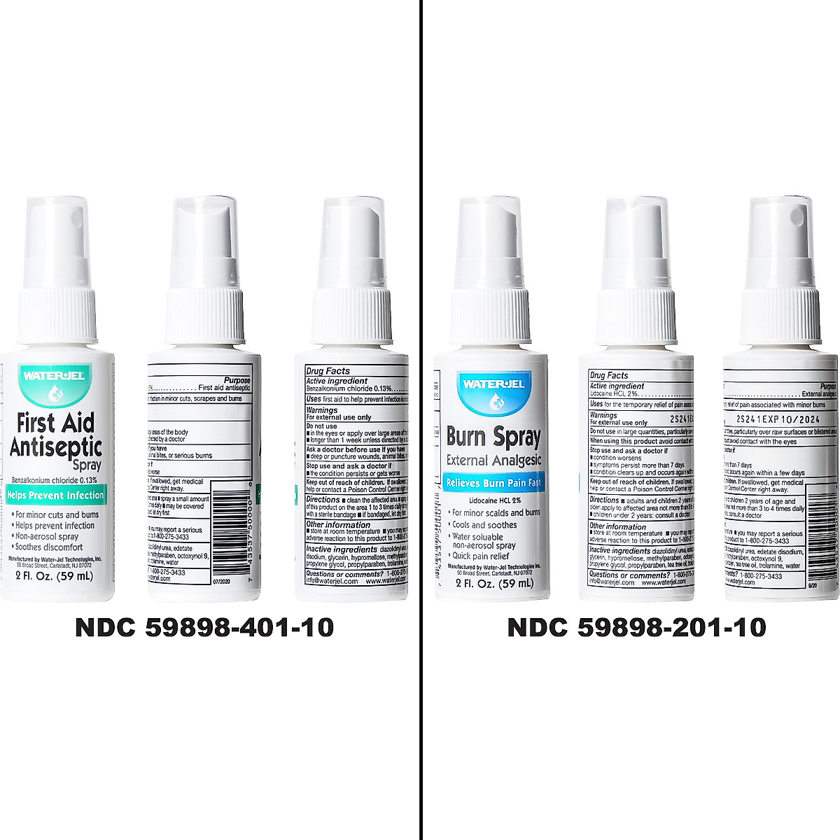 MFASCO Class B Restaurant First Aid Kit - OSHA Compliant - Emergency Plastic Box - Rubber Sealed - Includes Blue Bandages and Burn Care Supplies - Essentials for Work or Restaurant - 139 Pieces