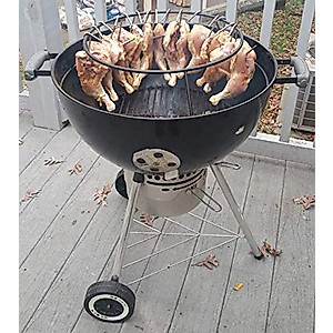 Hunsaker Smokers Meat Hanger for 22" Kettle