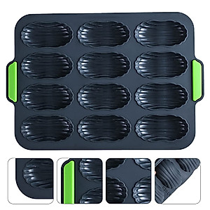 Silicone Bread Forms Non Stick Bakery Trays Eclair Pan Non Stick Mold Loaf Tin Bread Toast Mould Toast Brownie Mold Baking Tools Kitchen Dining Bar Supplies