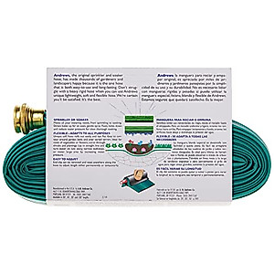 Andrews 50-Foot 2 Tube Sprinkler Hose 10-12348