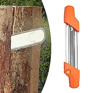 COSY GARDEN TOOLS 2 in 1 Chainsaw Sharpener for Stihl 325” Saw Chain - File Dia. 3/16 inch (4.8mm) - Easy File Chain Saw Blade Sharpener Tool Chain Saw Sharpening Kit