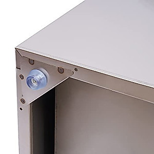 110V 850W 6 Pan Commercial Grade Food Warmer, 6inch Deep Stainless Steel Buffet Food Warmer Steam Table with Temperature Control for Catering and Restaurants