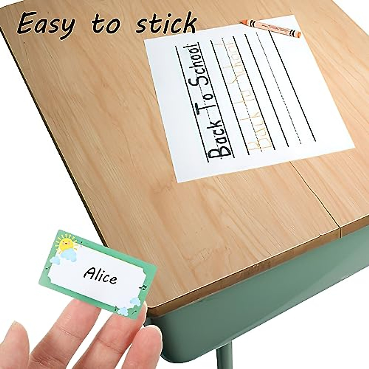 1 Roll Blank Name Tags Name Labels for Daycare Label Sticker Name Tag Sticker Small Labels Stickers Sign Labels Sticky Name Tags Students Stick Notes Small Sticker Labels