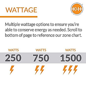 K&H Pet Products Thermo-Pond Perfect Climate Deluxe Pond Deicer Black 750 Watts