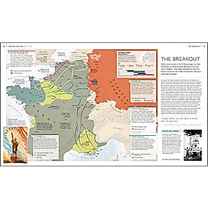 World War II Map by Map (DK History Map by Map)