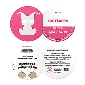 Youtooz Meme Big Floppa Plushie 9", Soft 100% PP-Cotton, Raise Your Floppa Meme Plushies, Based on Caracal Cat Species & Big Floppa Meme