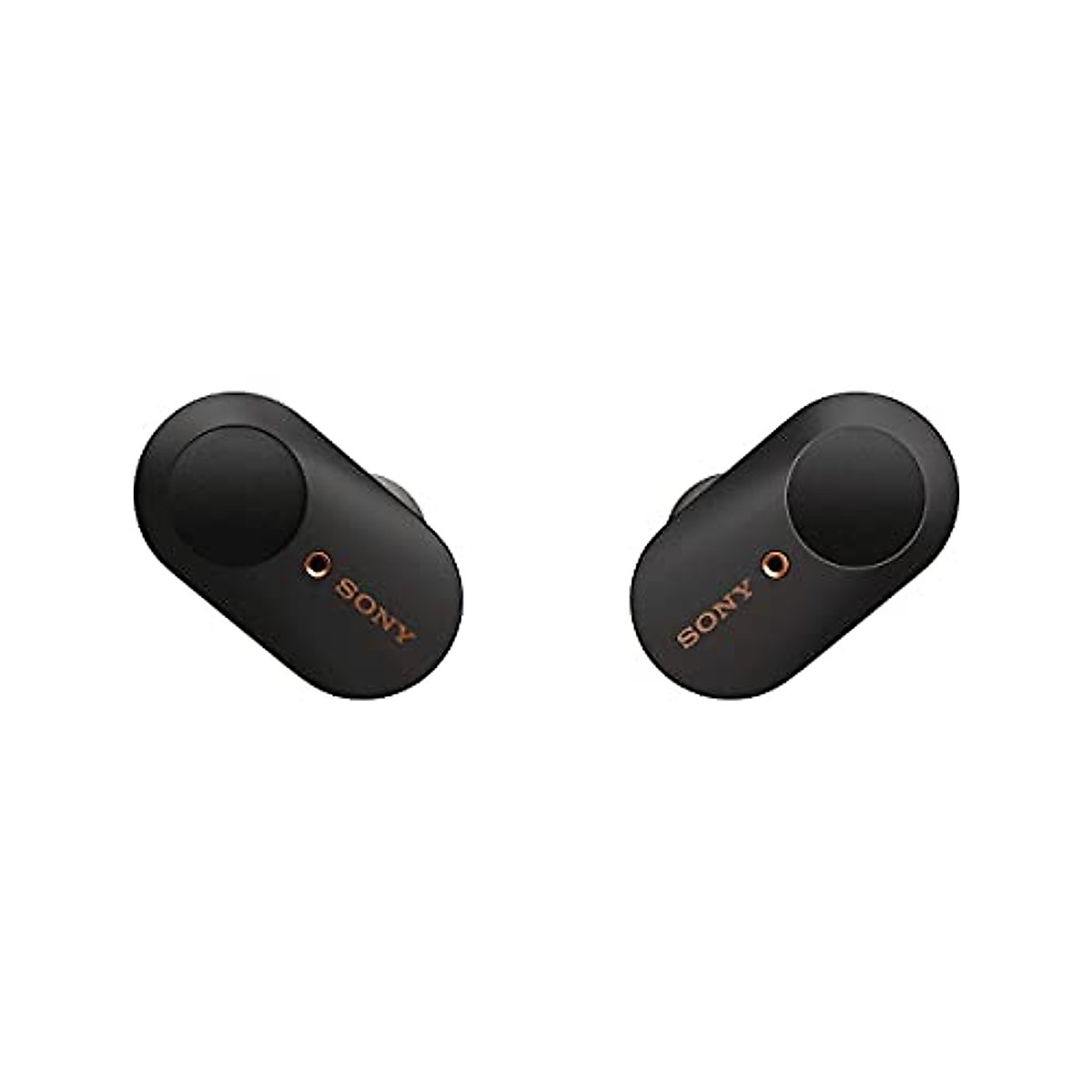 Sony WF-1000XM3 Truly Wireless Noise Cancelling Headphones with Mic, up to 32 Hours Battery Life, Stable Bluetooth Connection, Wearing Detection with Alexa Built-in - Black (Renewed)