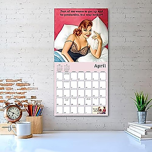 The B Word 2024 Wall Calendar, 16-Month Humor & Comic Calendar, 12" x 12"